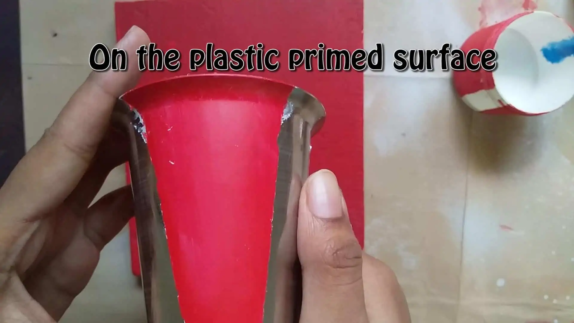 A complete guide on sticking acrylic paint on metal